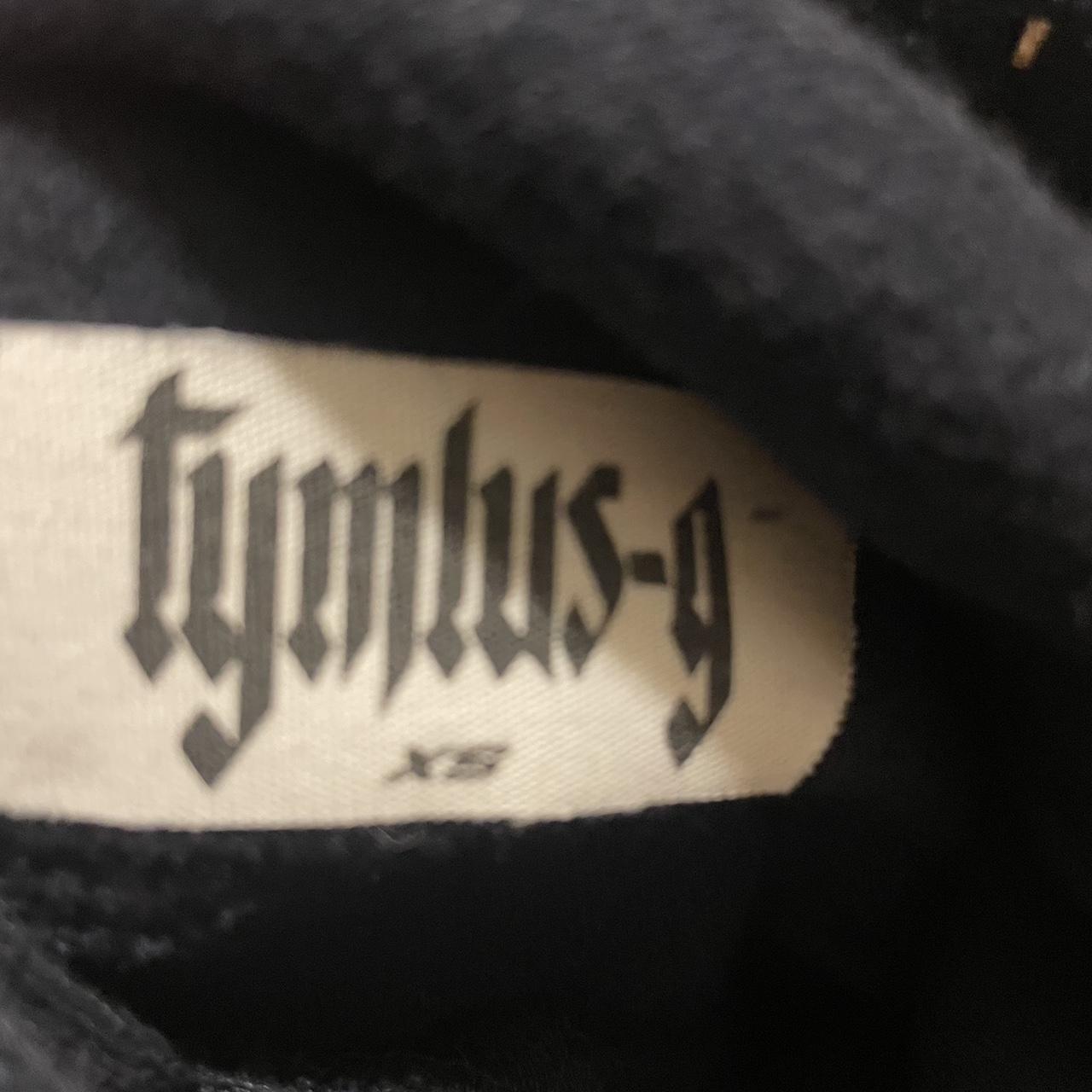 Tymlus Grid black hoodie xs FAST SHIPPING NEXT OR... - Depop