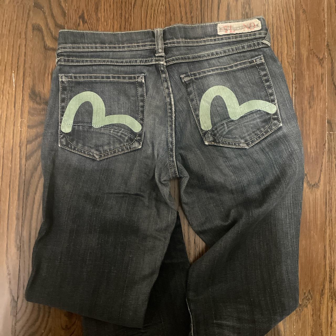 EVISU x puma jeans W28L32 (women’s?) - Depop