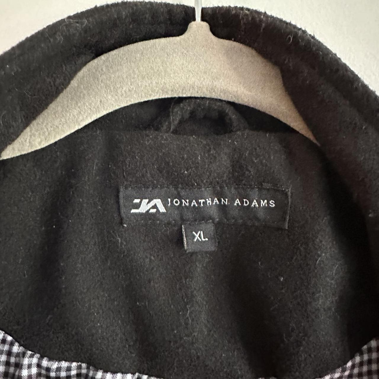 Jonathon Adam’s mens black jacket, size XL. - Depop