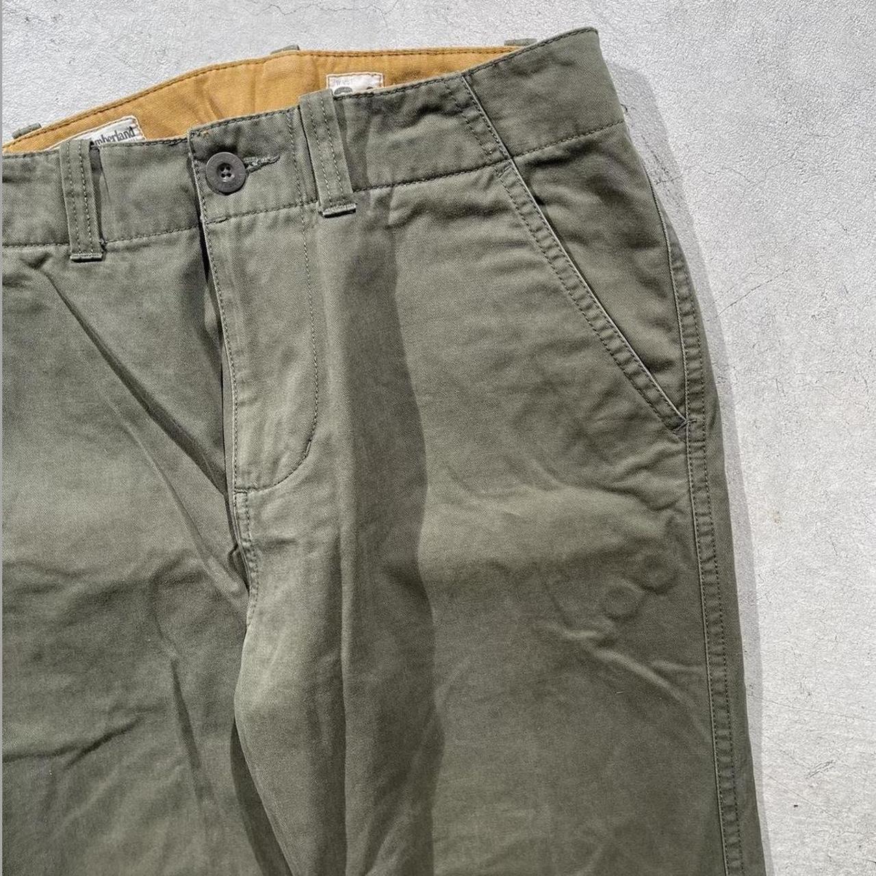 Timberland Men's Green Trousers | Depop