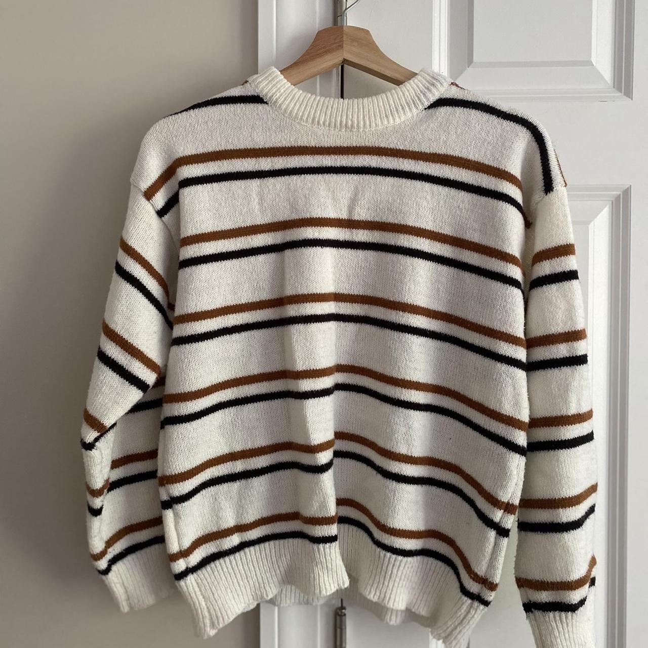 cute striped sweater - Depop