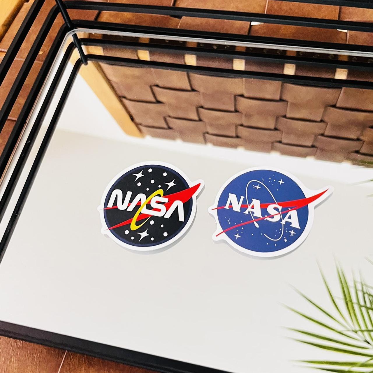 NASA - Sticker - 2PC 🔥 _____ 🚨BUY 3 Sticker... - Depop