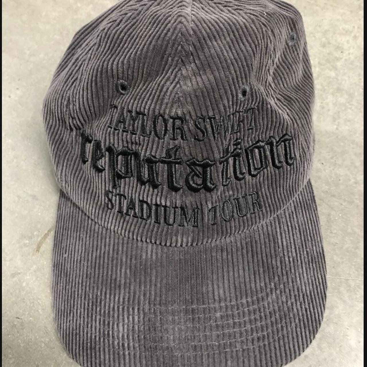 taylor swift reputation hat🖤 rare find!! black... - Depop