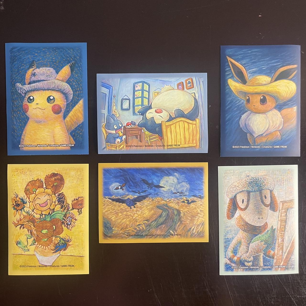 Pokémon Center × Van Gogh Museum Complete Set of 6... - Depop