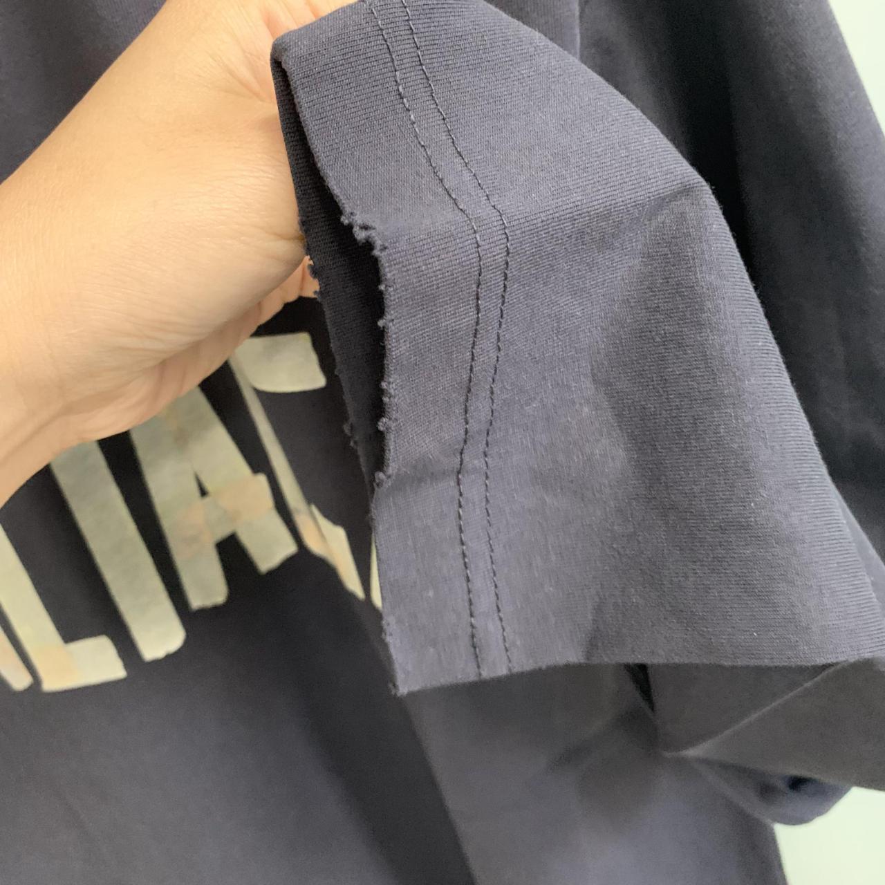 Balenciaga ripped black long sleeve T-shirt Brand... - Depop