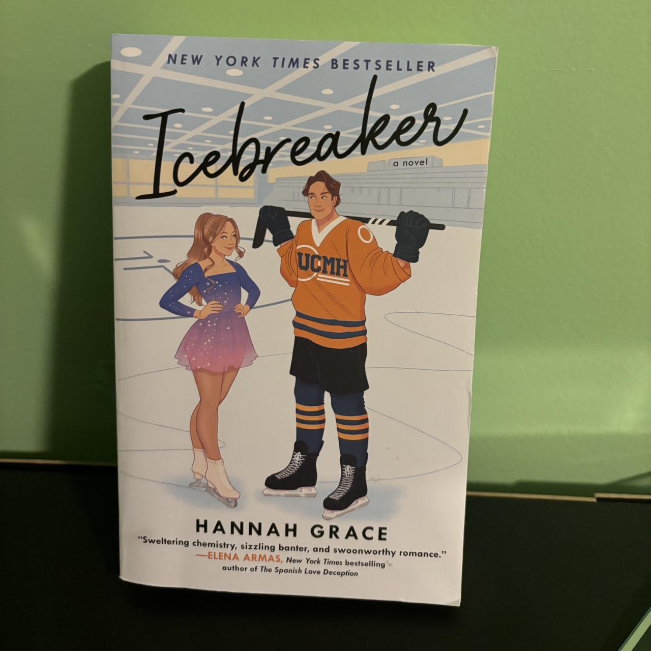 Icebreaker by Hannah Grace - a book about ice hockey... - Depop