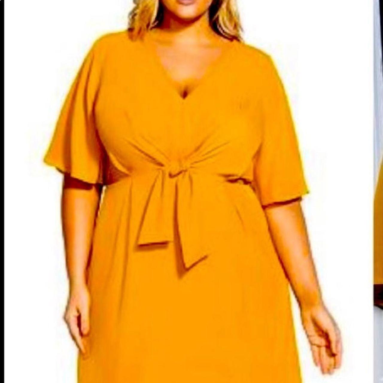 City chic sun dress Size 18 - Depop