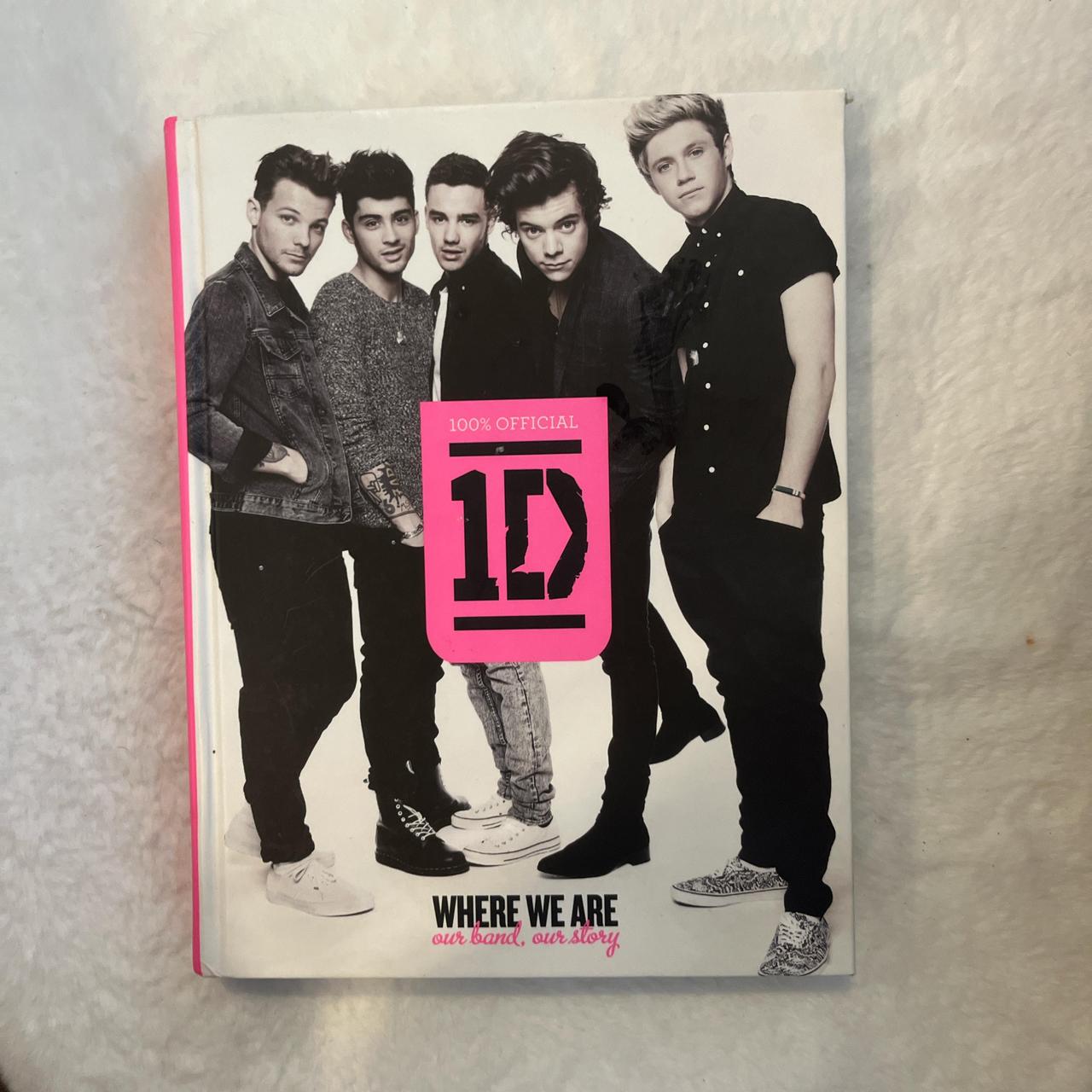 one direction book where we are book one direction... - Depop
