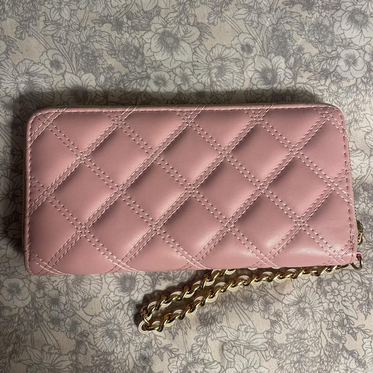 Pink Wallet \ Purse 👛 Cute pink color. The K is... - Depop