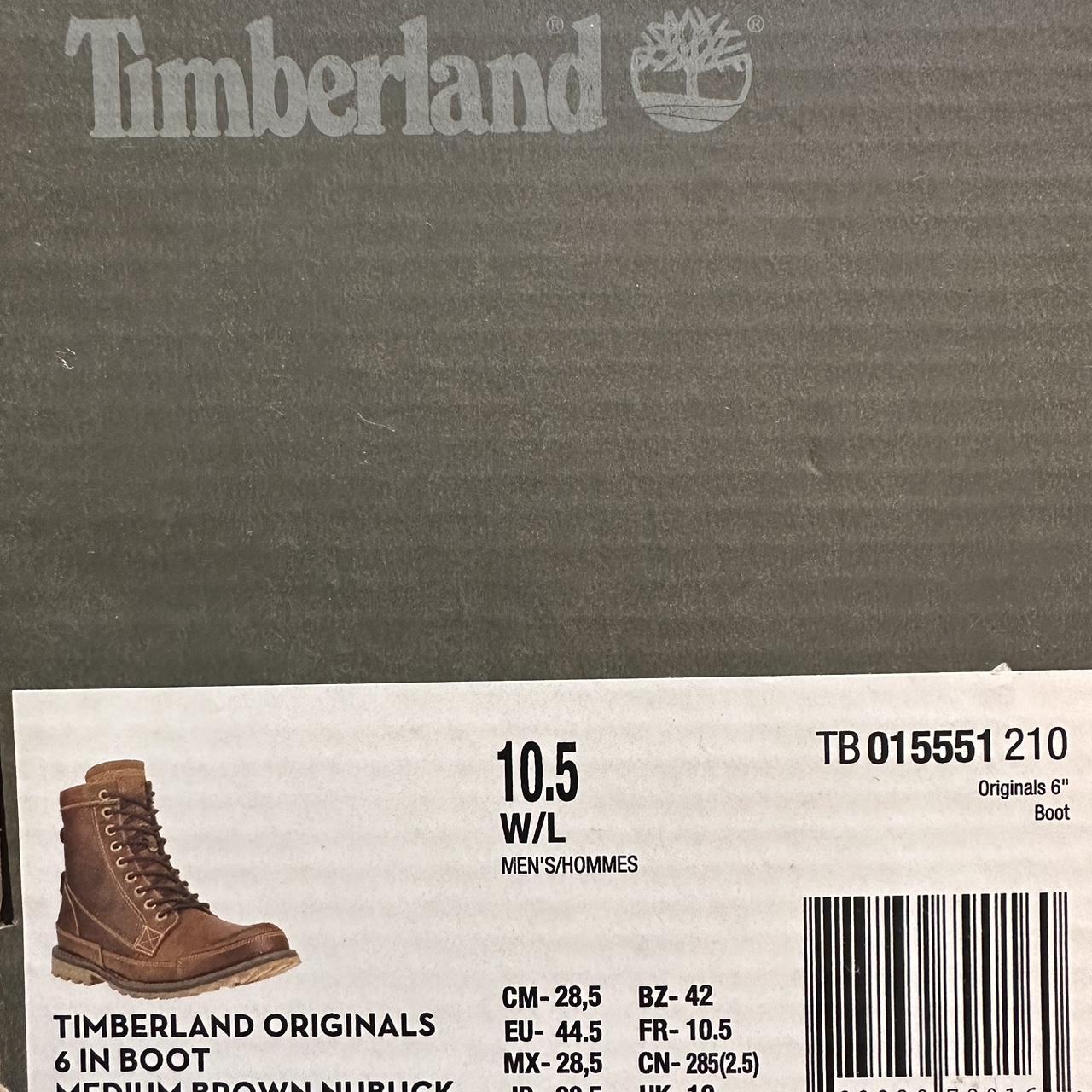 Timberland brown brand new boots Size 10 #timbs... - Depop