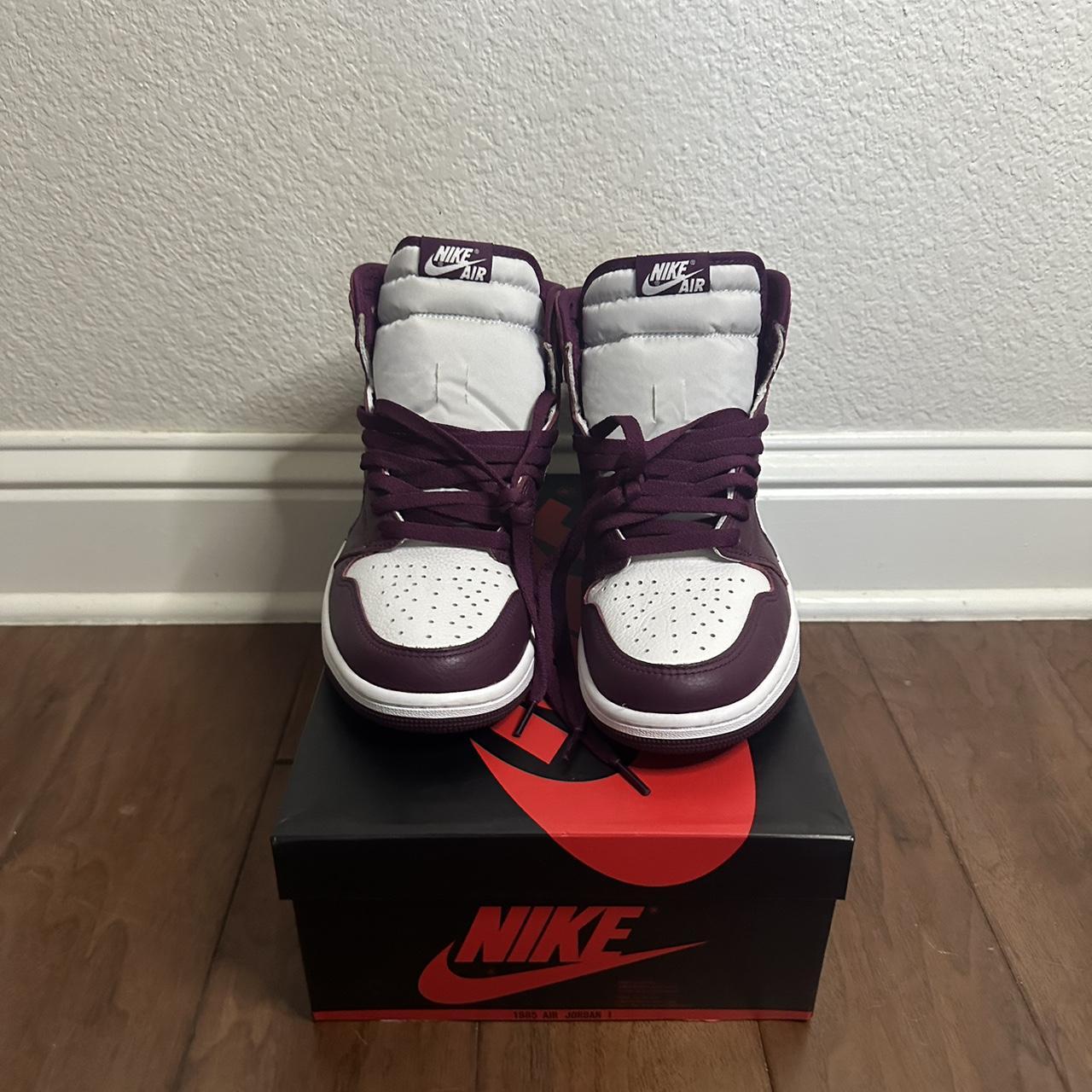 Maroon Jordan 1 retros high og #jordan1 #jordans... - Depop