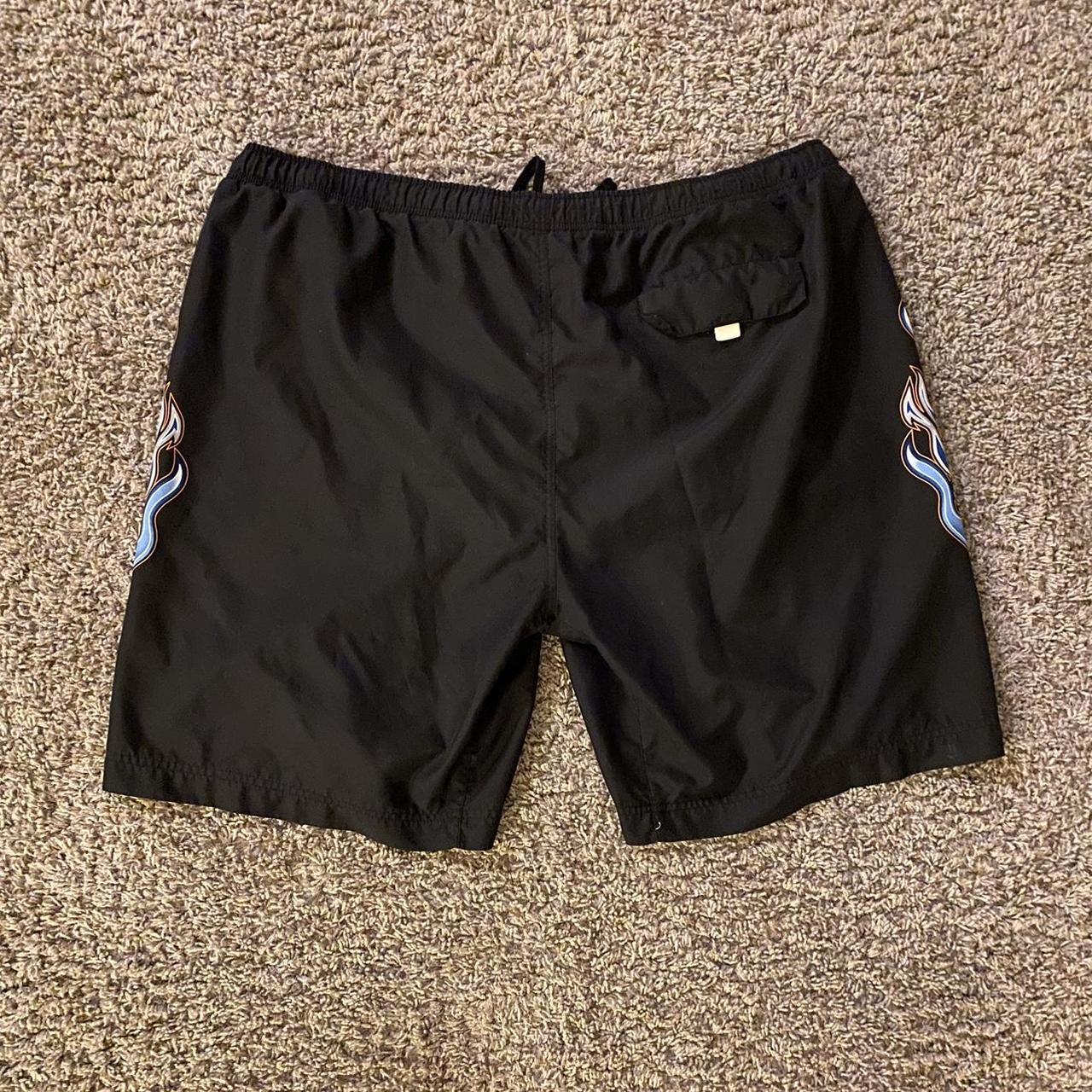 Y2K flame swim trunks Perfect for the summa Size... - Depop