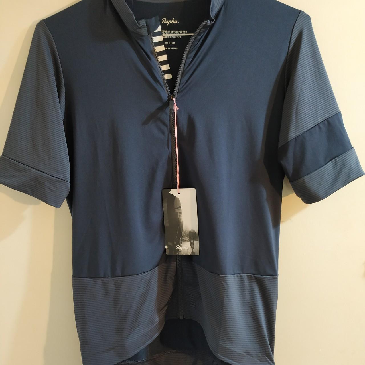 Brand new Navy Rapha jersey. Size Medium. Perfect... - Depop