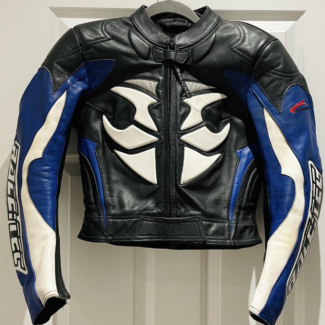 Hein Gericke Leather Motorbike Race Jacket Great... - Depop