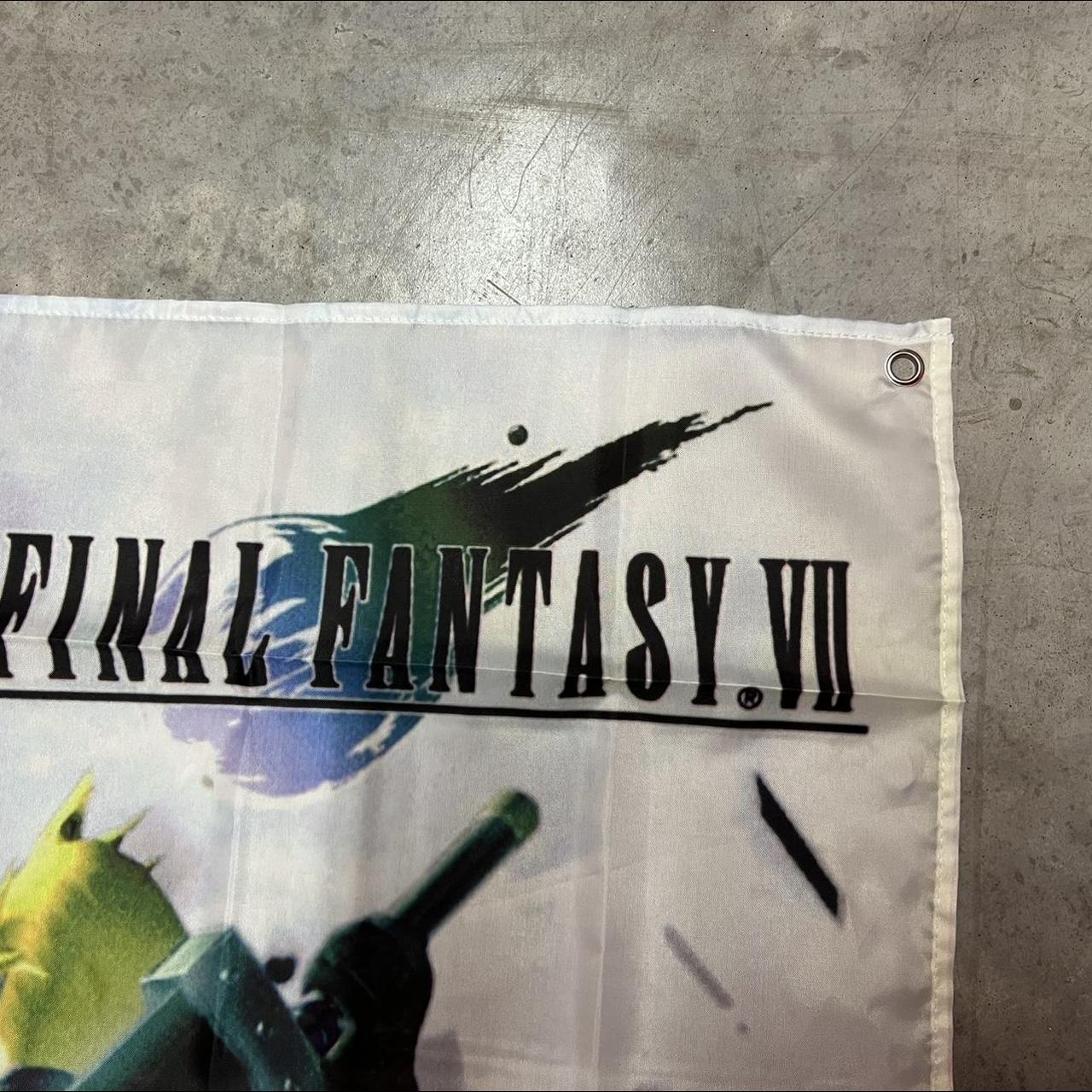 Final Fantasy VII 7 Custom Wall Flag Banner Tapestry... | Depop