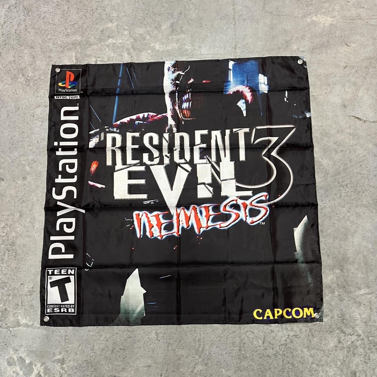 Resident Evil 3 Nemesis Custom Wall Flag Banner... | Depop