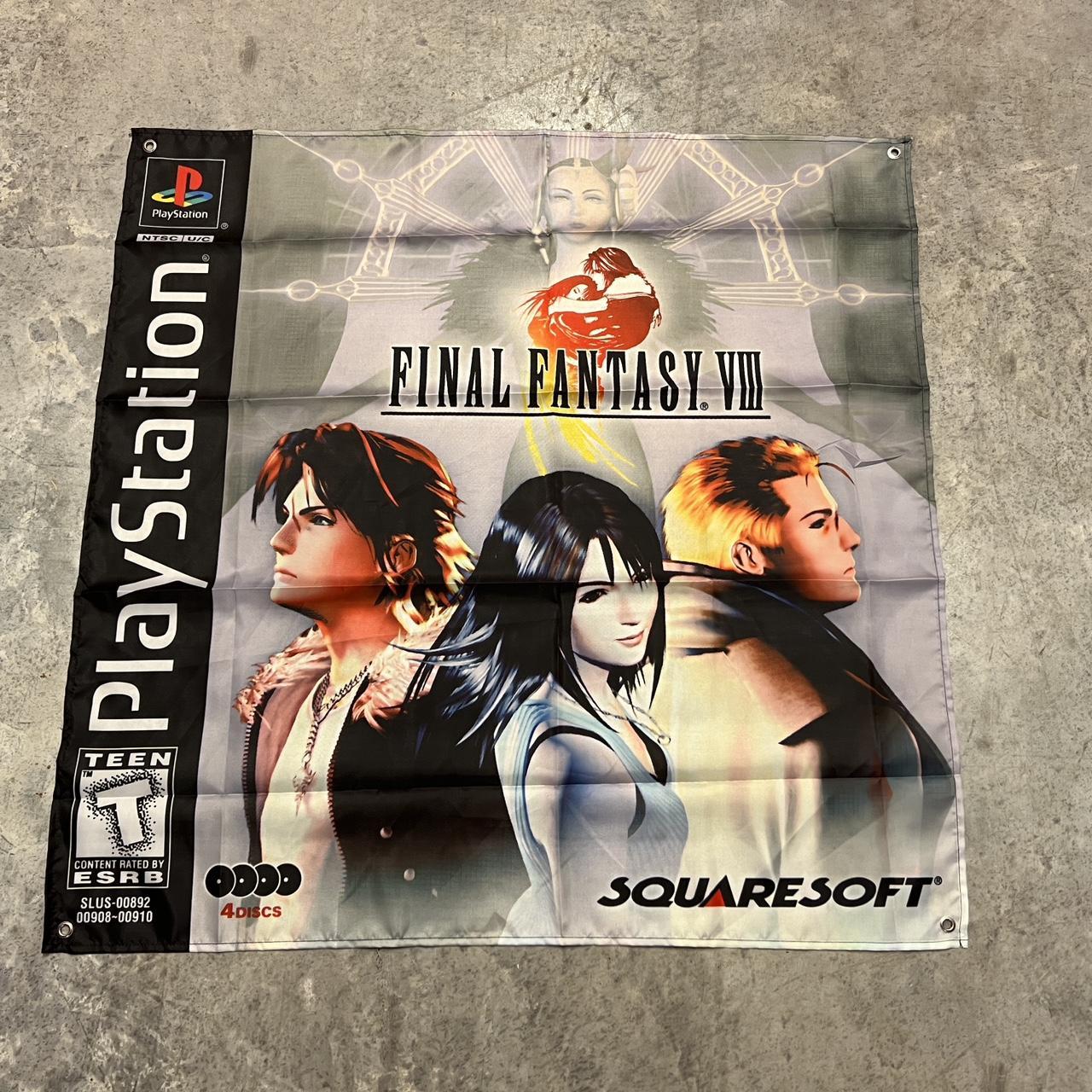 Final Fantasy VIII 8 Custom Wall Flag Banner... - Depop
