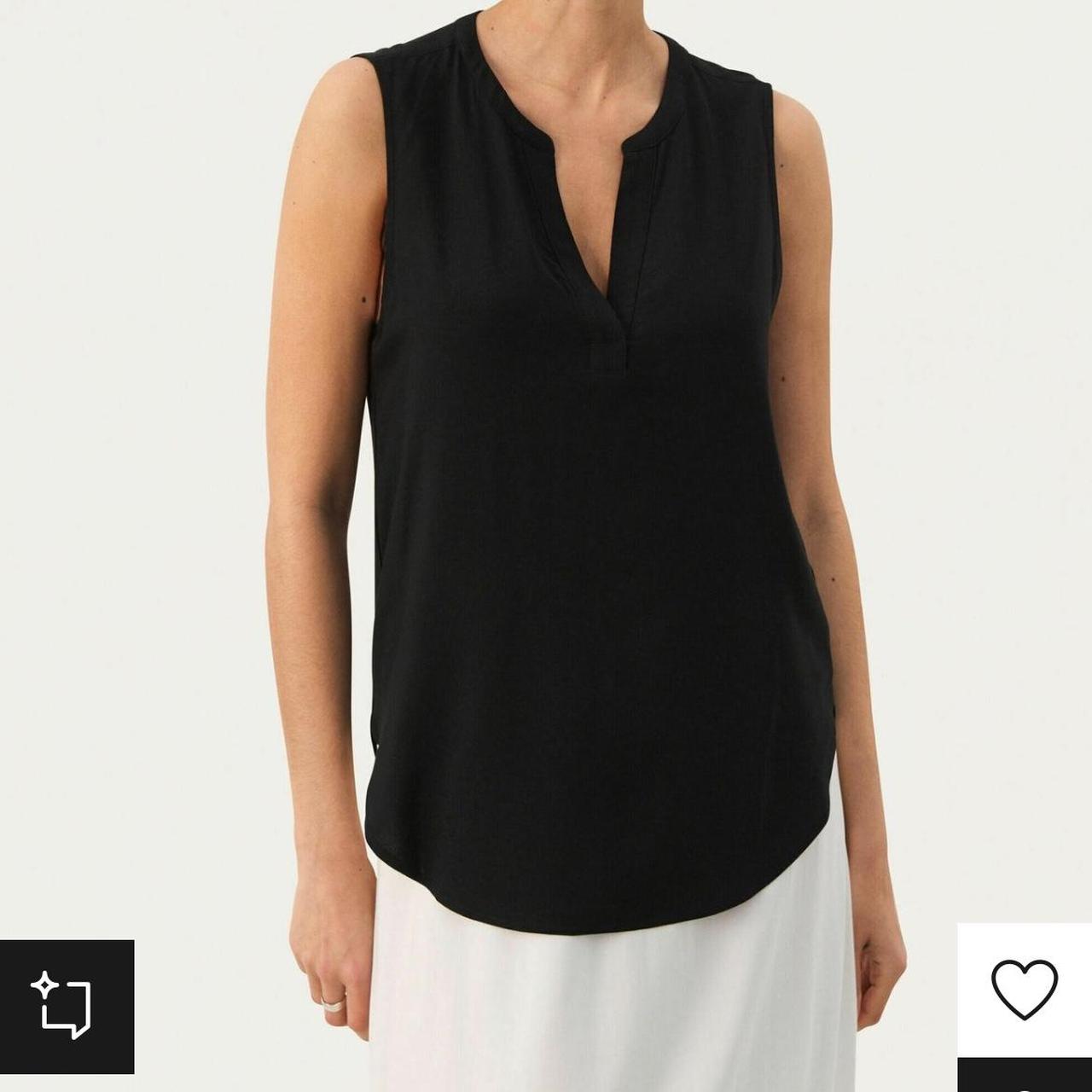 NEW with TAG Part Two Andia Top in black size 14. ... - Depop