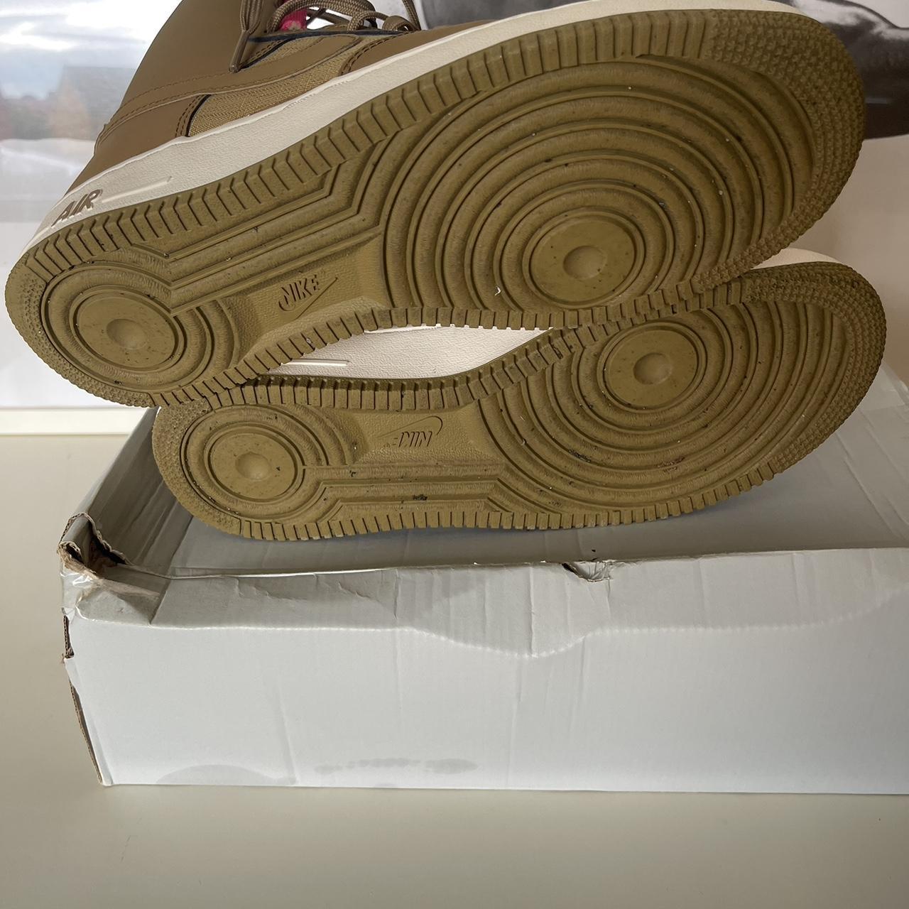 Nike Air Force 1 High. Comes in damaged original box... - Depop