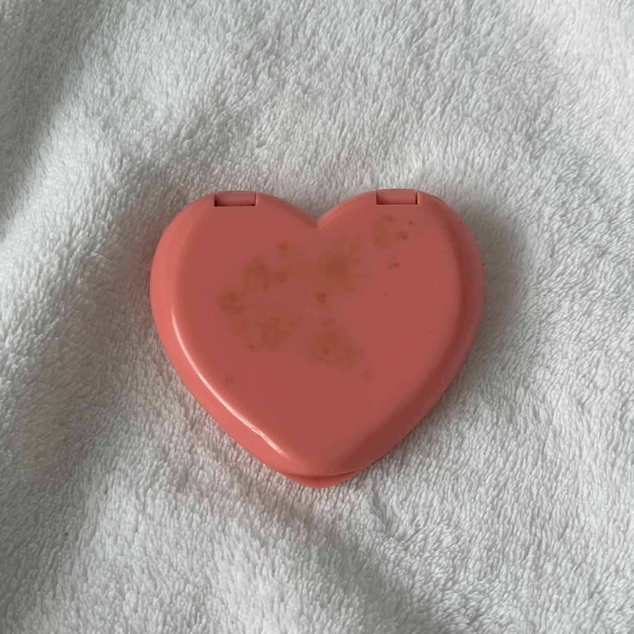 too faced heart compact mirror 💌 from their... - Depop
