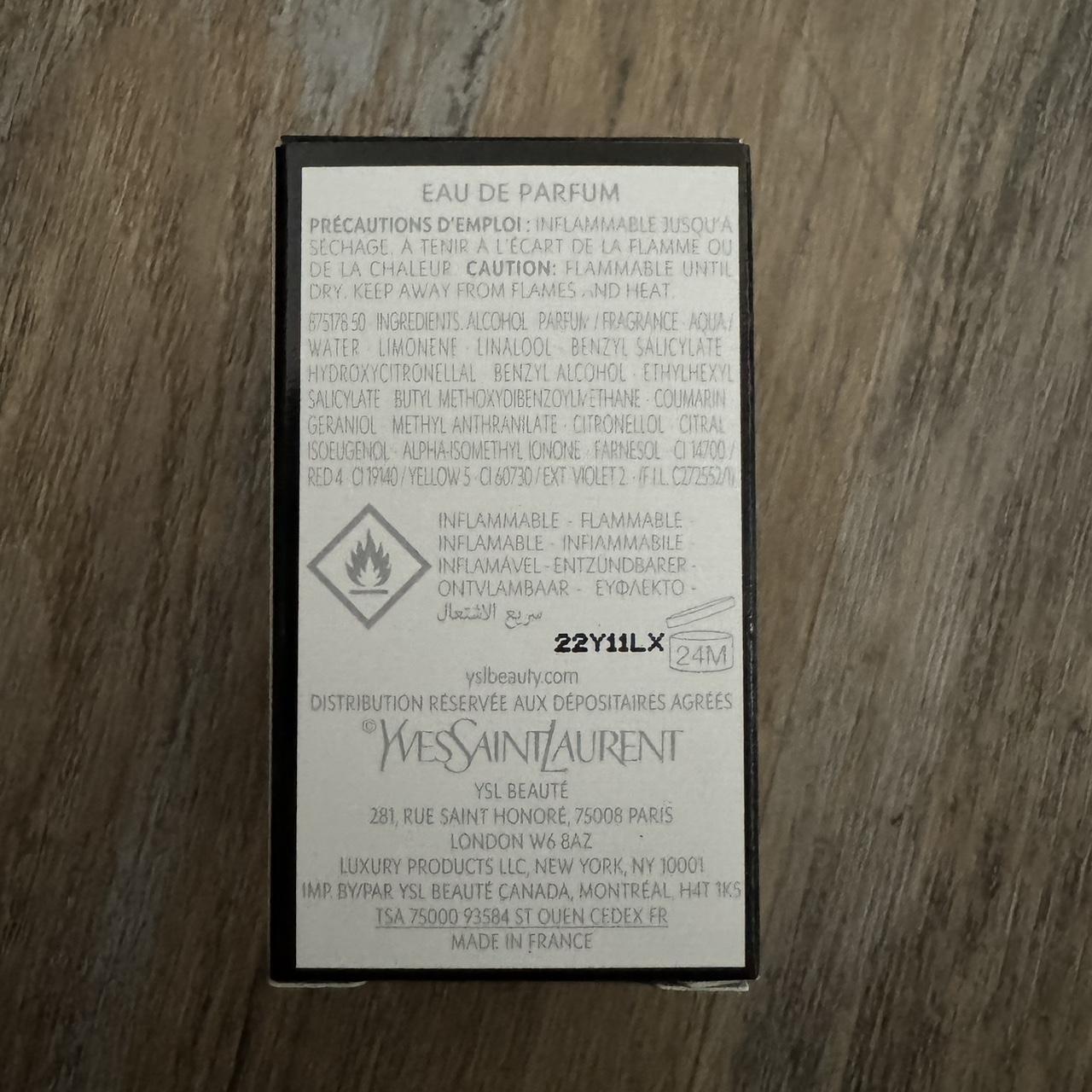 ysl 7.5 ml perfume eau de parfum - Depop