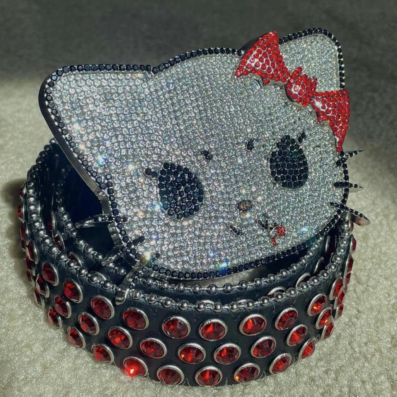 Hello kitty Vamp Belt Size 38 High quality... - Depop