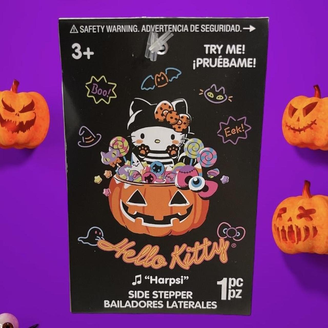 12” hello kitty black cat side stepper brand new... - Depop