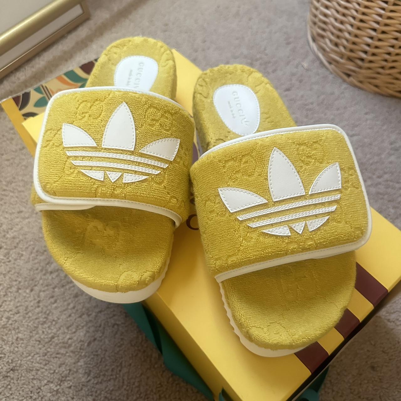 Gucci Addidas slide - Depop
