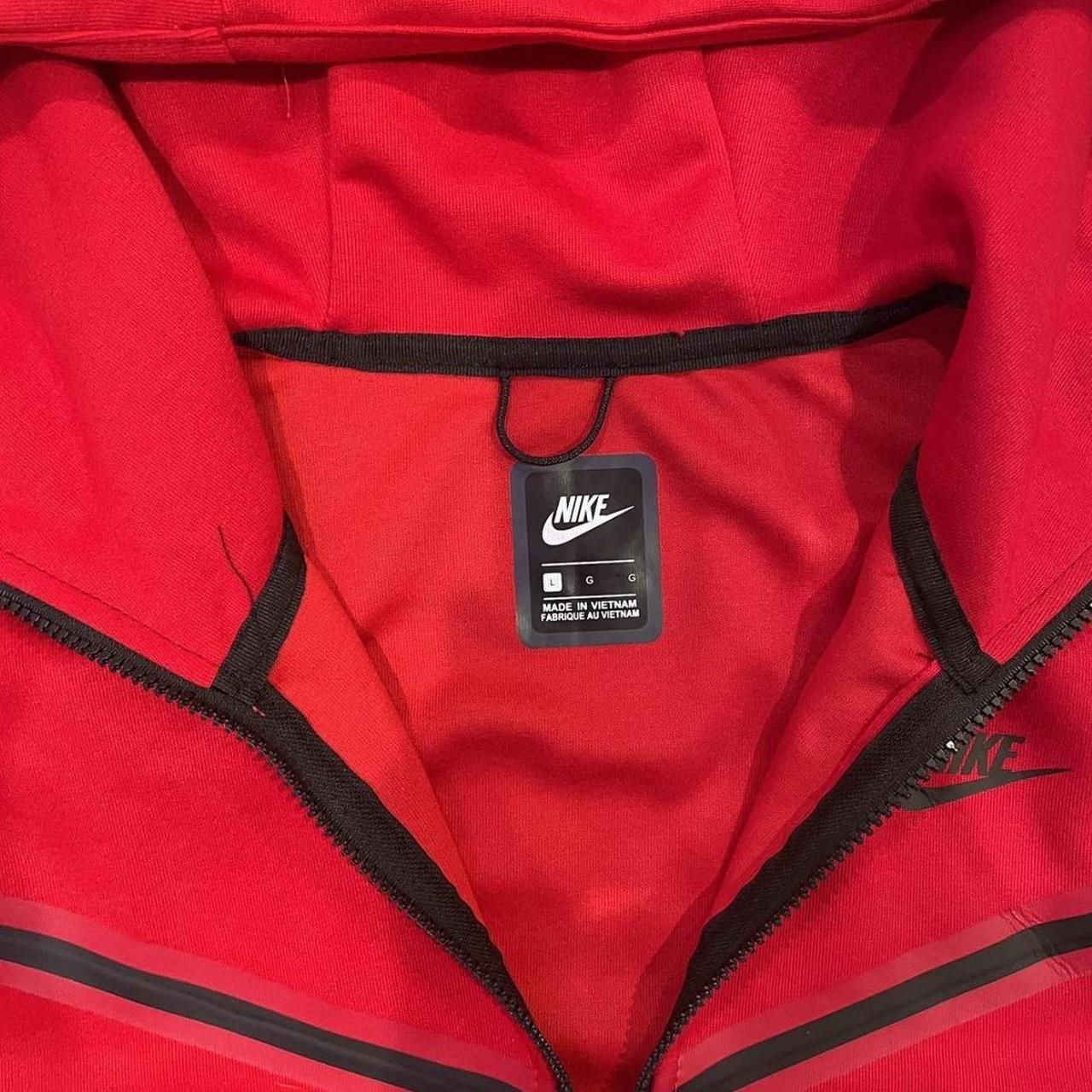 RED NIKE TECH, brand new without tags, never... - Depop