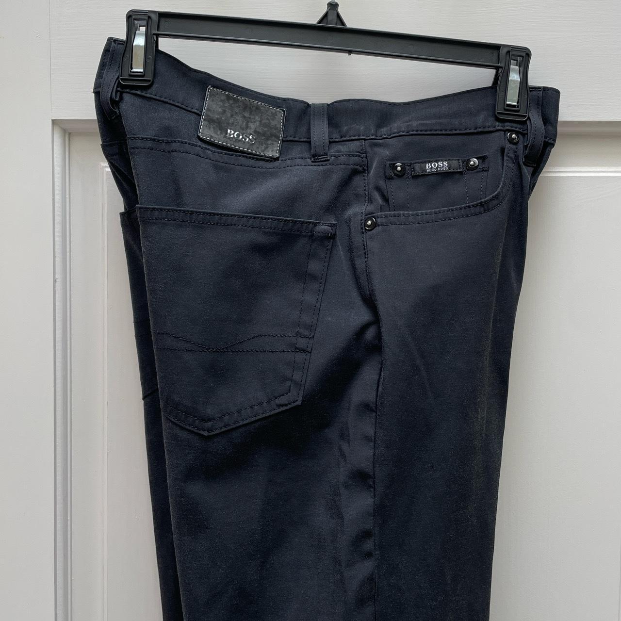 Hugo Boss flexible slacks // Size: 29x30 straight... - Depop