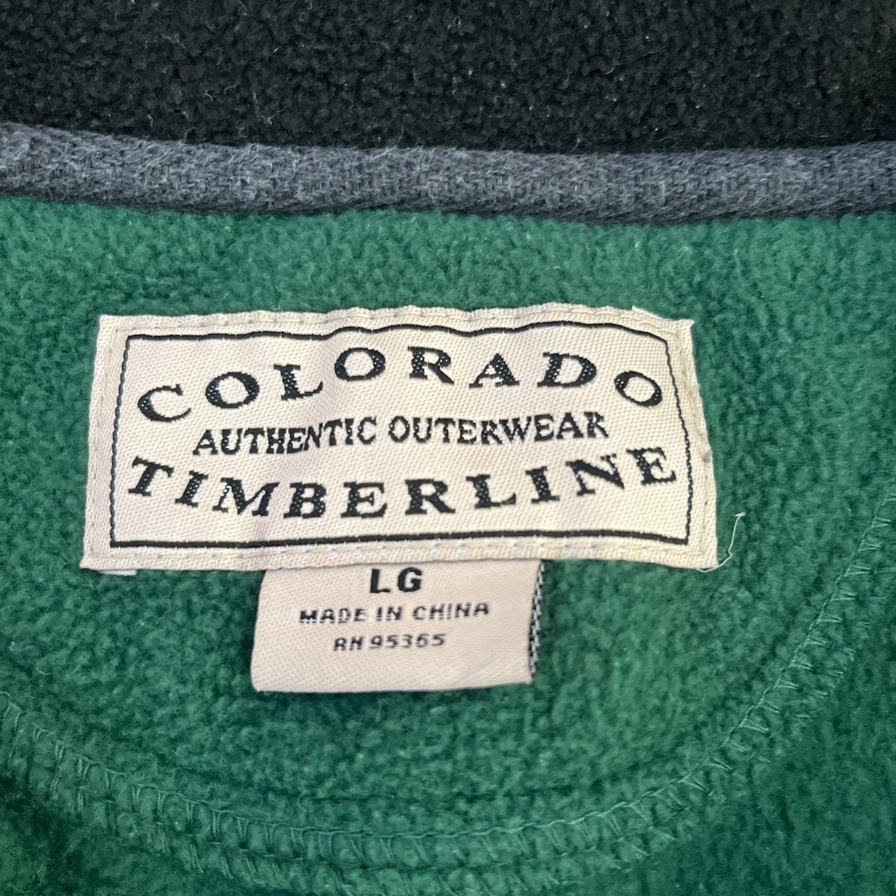 Vintage Colorado timberline fleece vest This piece... - Depop