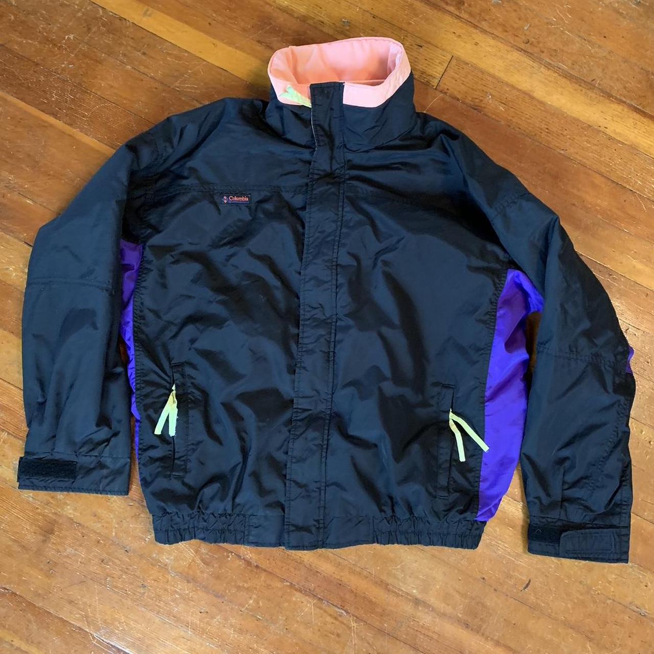 Vintage 90s Columbia Bugaboo Shell Jacket. Size... - Depop