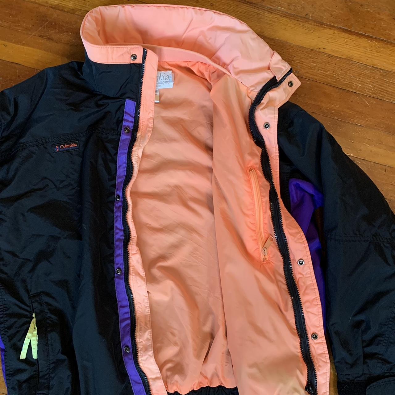 Vintage 90s Columbia Bugaboo Shell Jacket. Size... - Depop