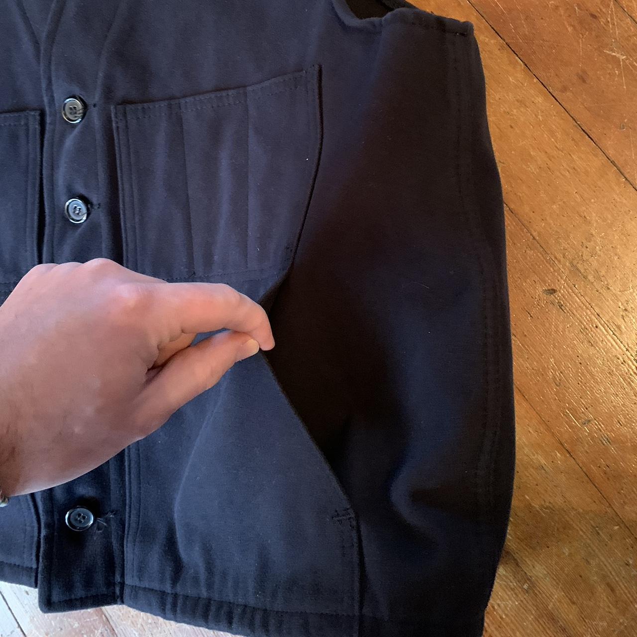 Filson Men's Black Gilet | Depop