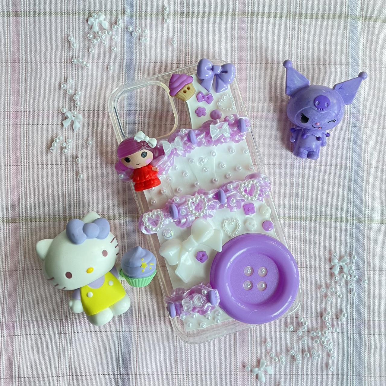 Purple Pearl Lalaloopsy Decoden Phone Case ೃ⁀ !!... - Depop