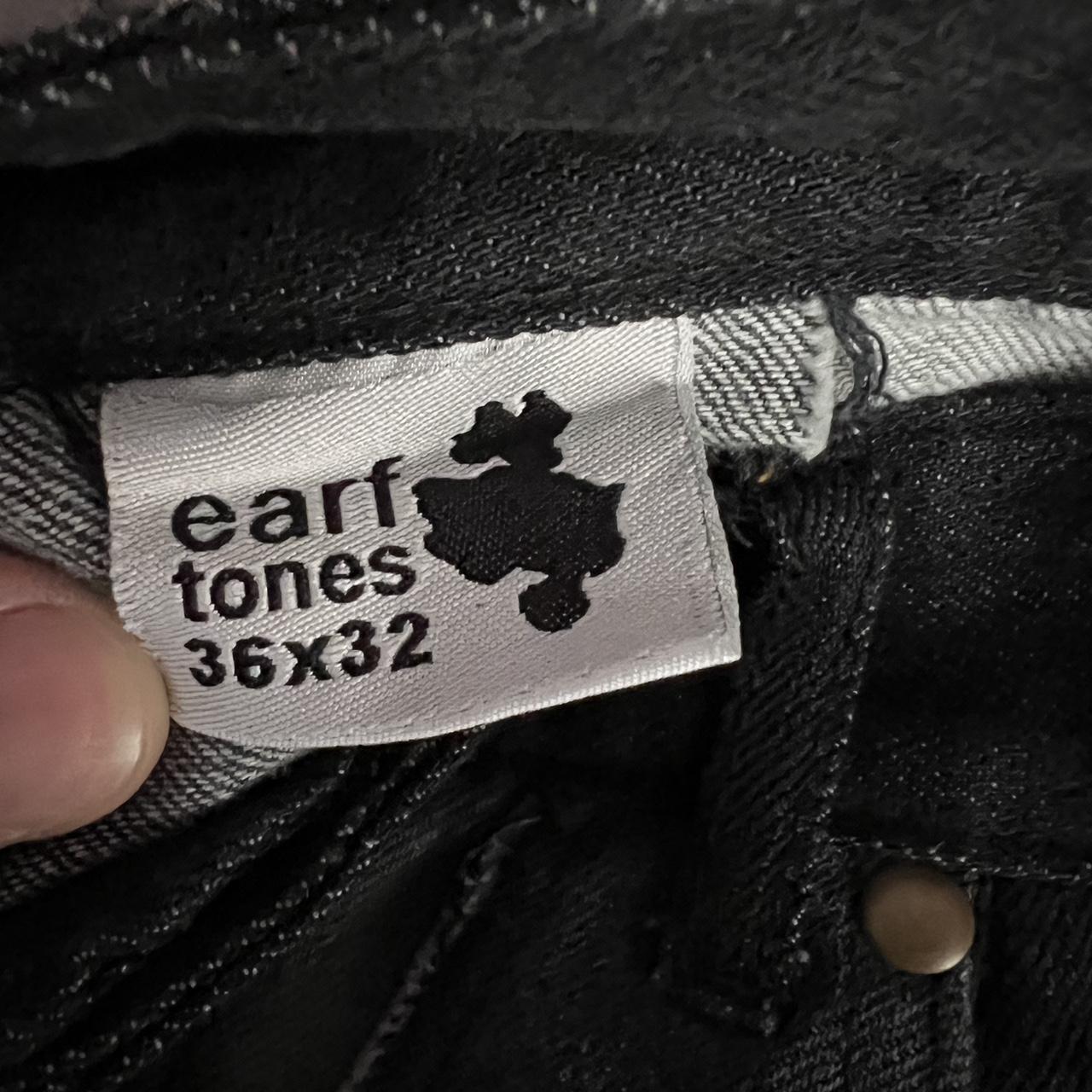 earftones 1/1 patch pants 36x32 ONE OF ONE UNIQUE... - Depop