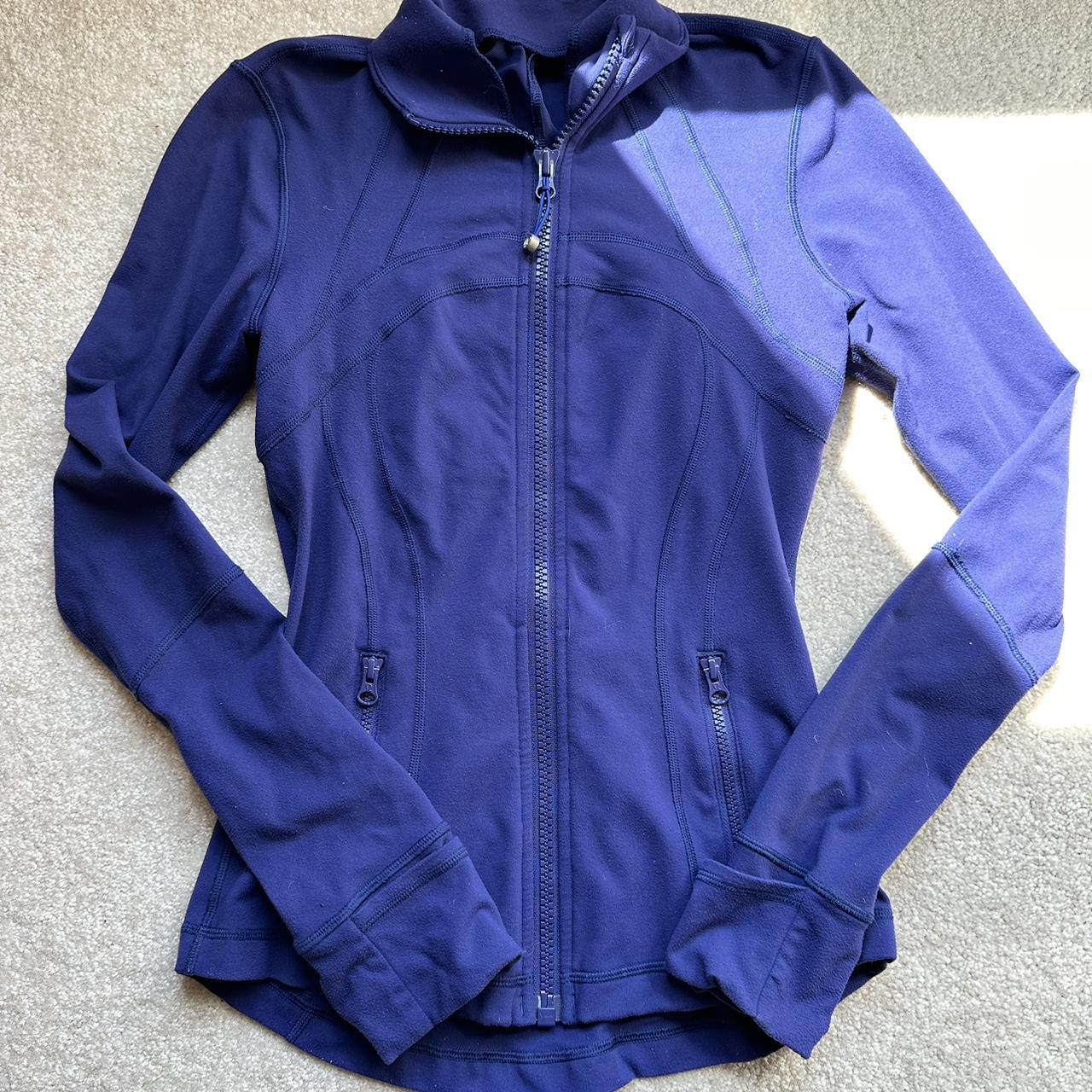 Lululemon purple define jacket Size 4 Excellent... - Depop