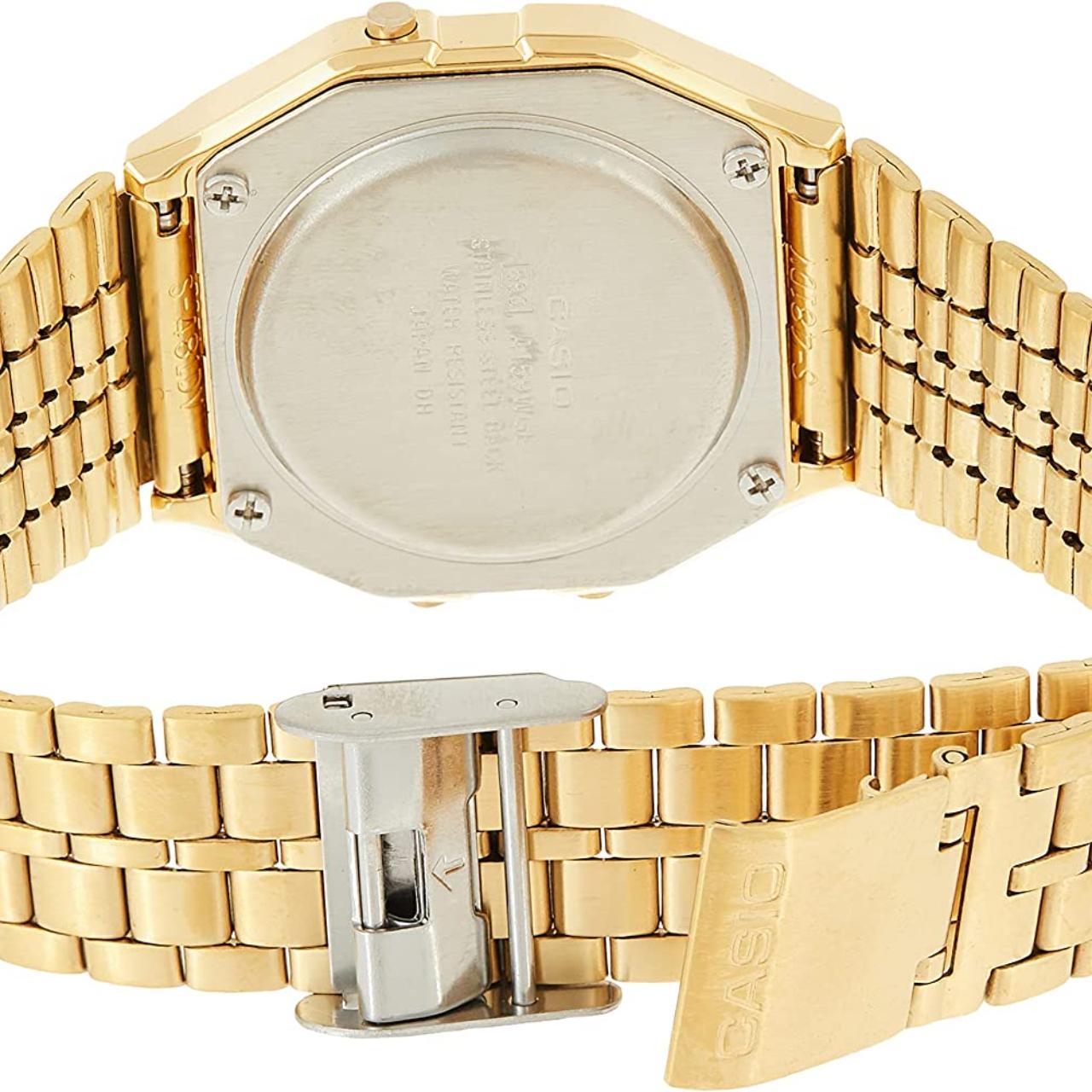 Casio Women's Gold Watch | Depop