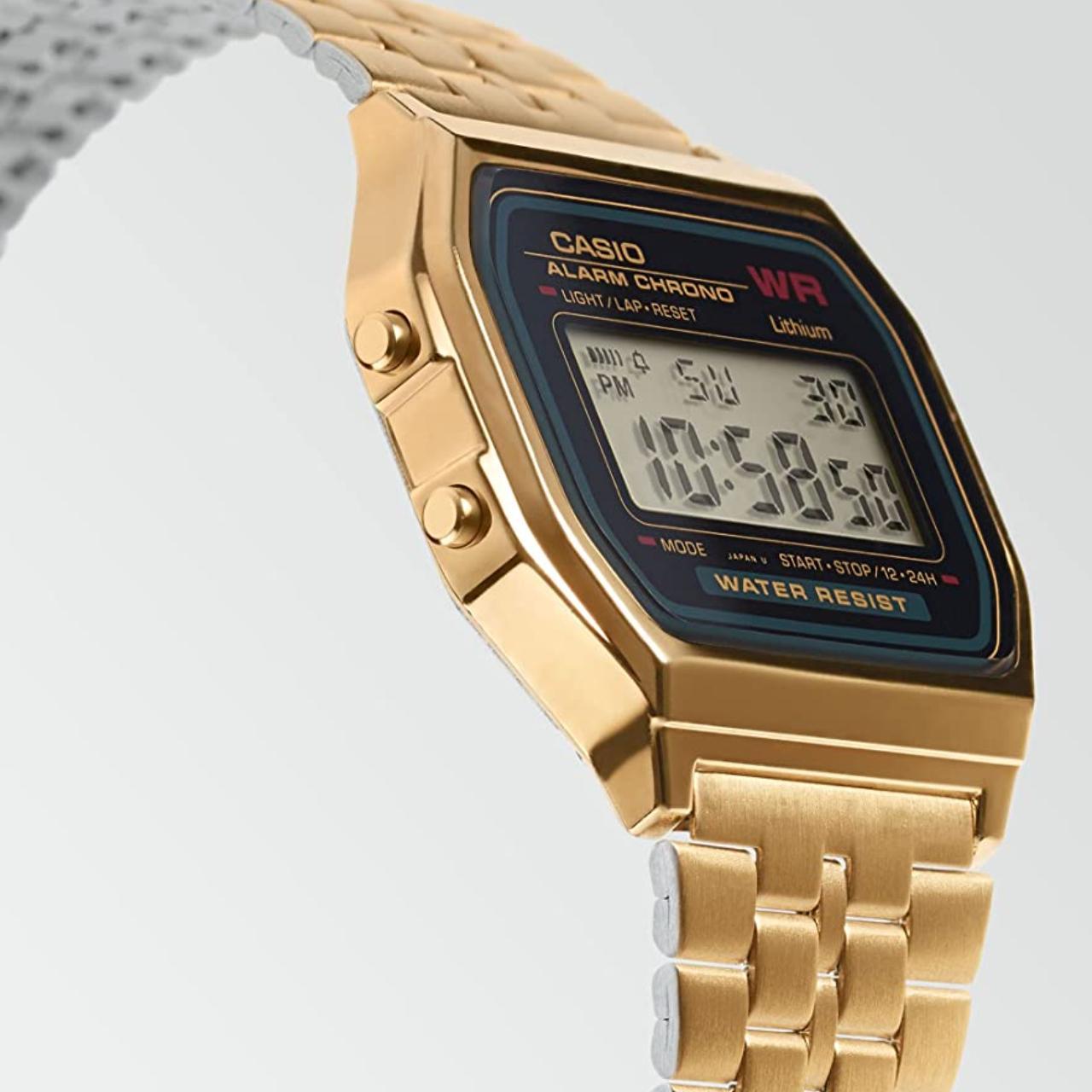 Casio Women's Gold Watch | Depop