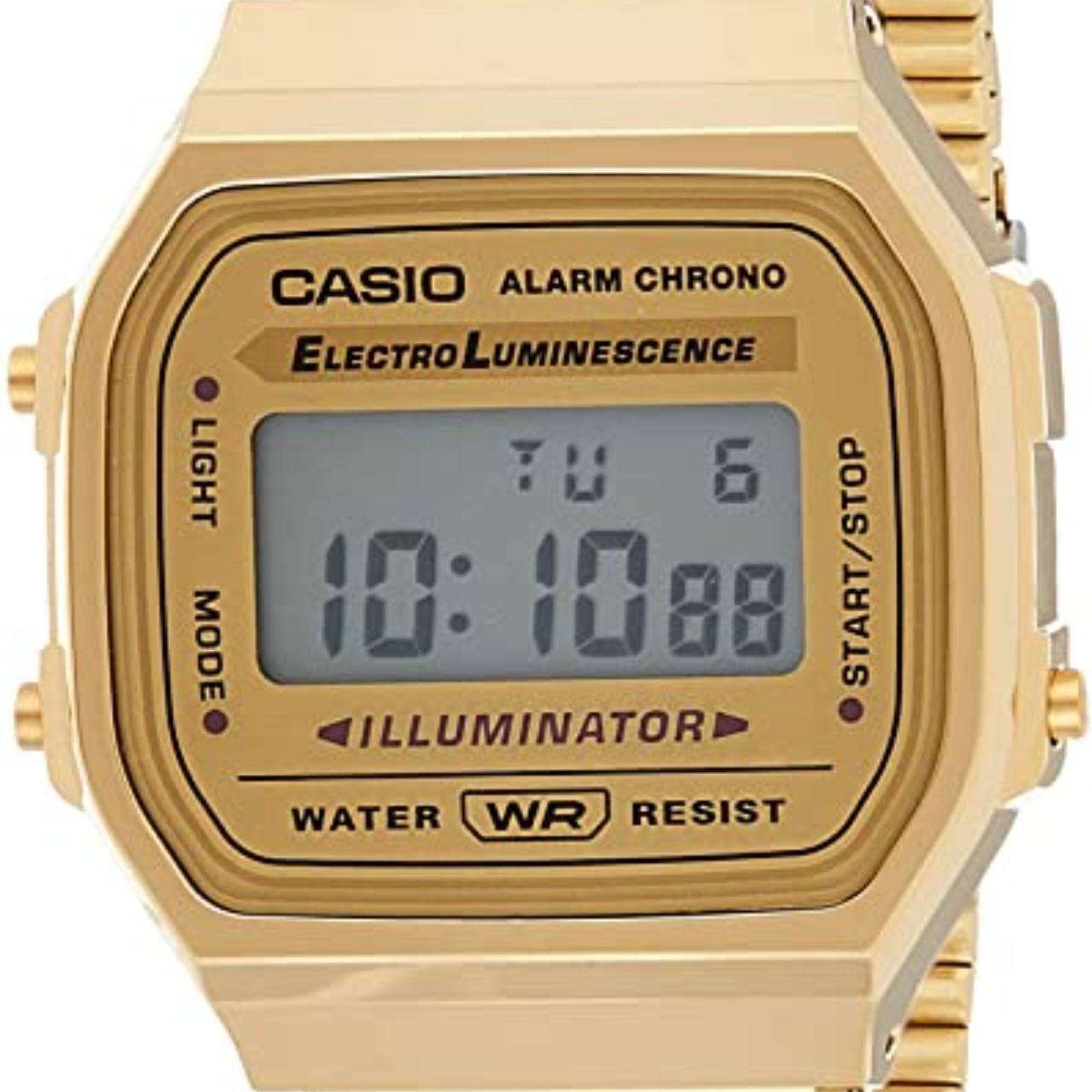 Casio Men's Gold Watch | Depop