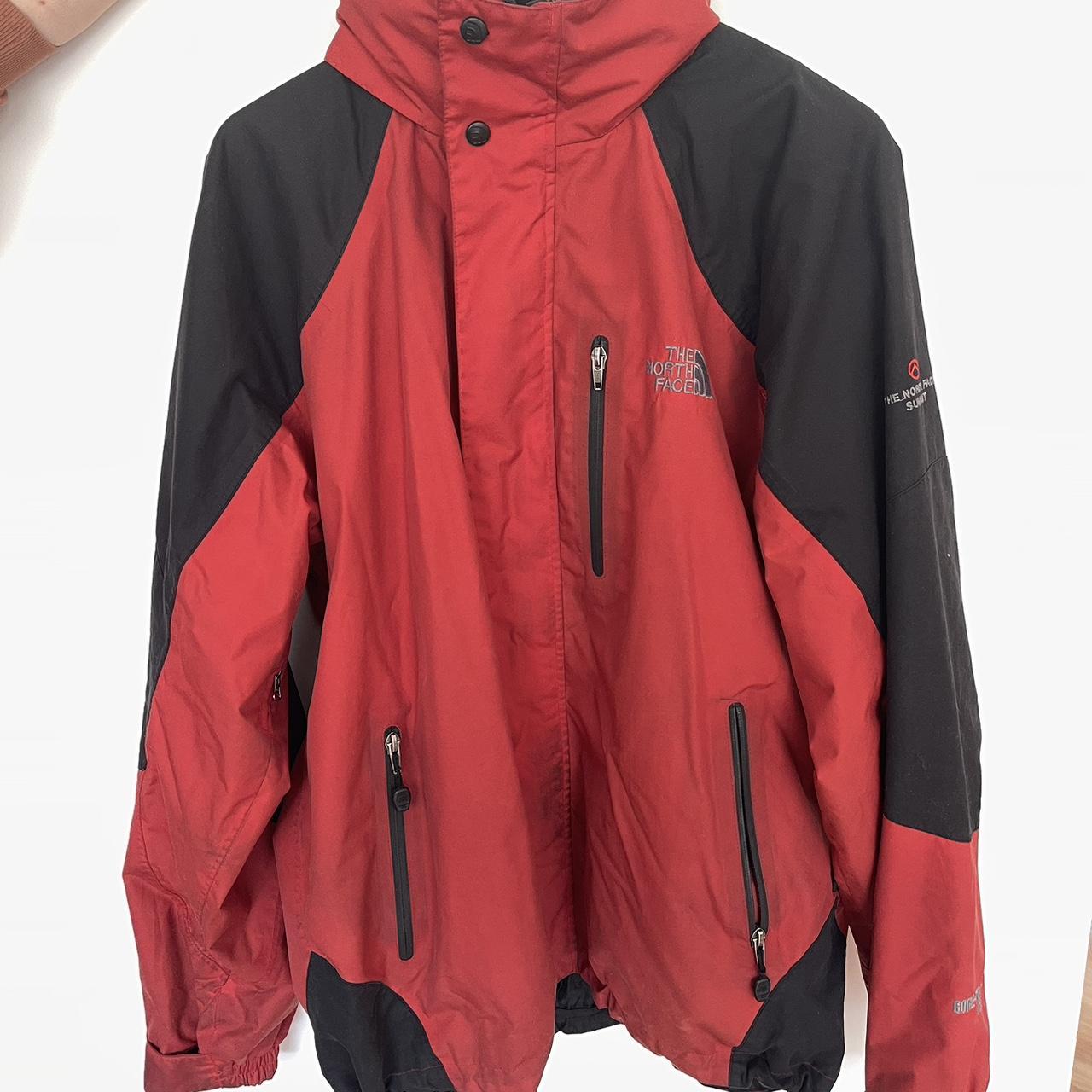 The North Face Red Jacket - worn a fair bit but... - Depop