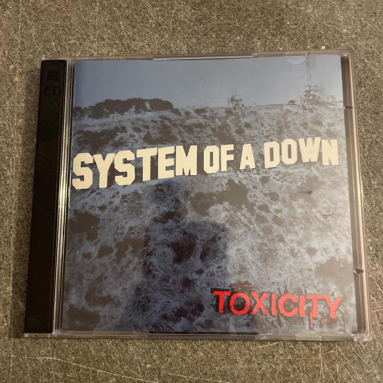 toxicity by system of a down cd with limited edition... - Depop