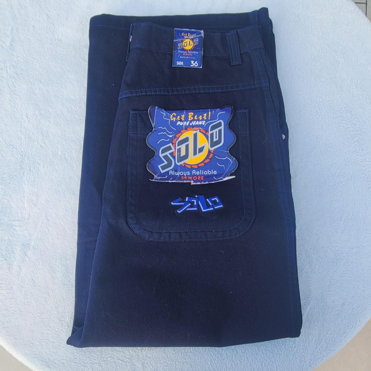 Crazy baggy solo jeans Brand new with tags 12 inch... - Depop