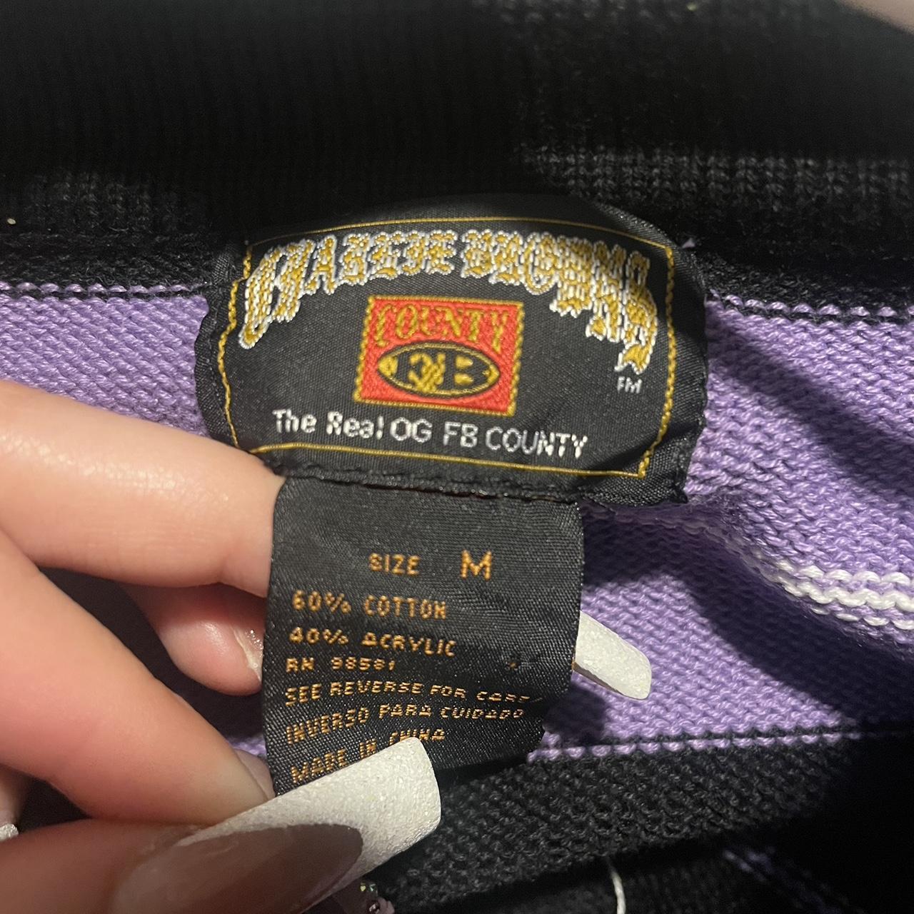 County FB cropped long sleeve shirt, never worn, but... - Depop