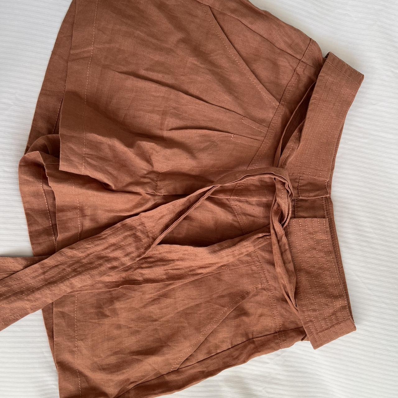 Kivari Eden Linen Shorts Size 8 New with tags... - Depop