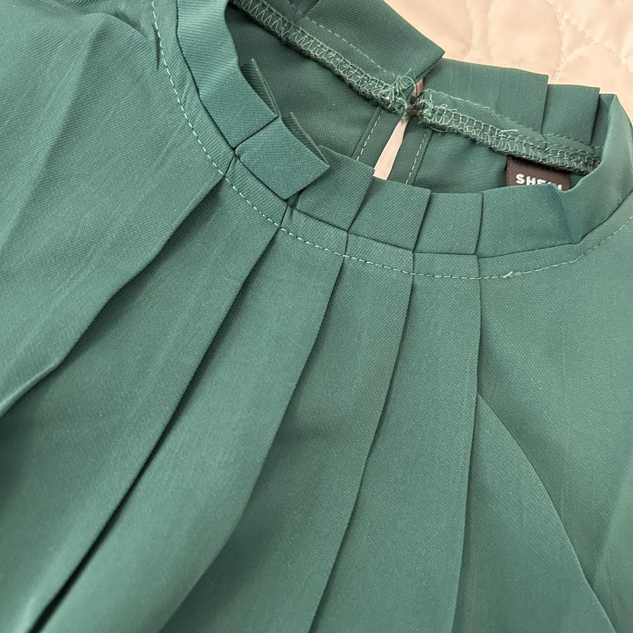 Green Halter Work Top ♡ cute and comfy... - Depop