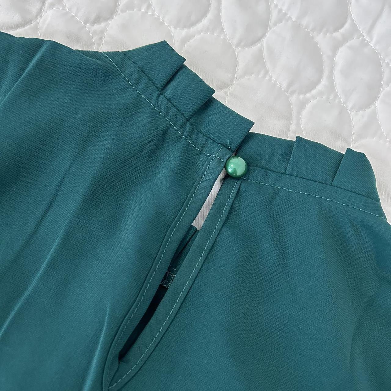 Green Halter Work Top ♡ cute and comfy... - Depop