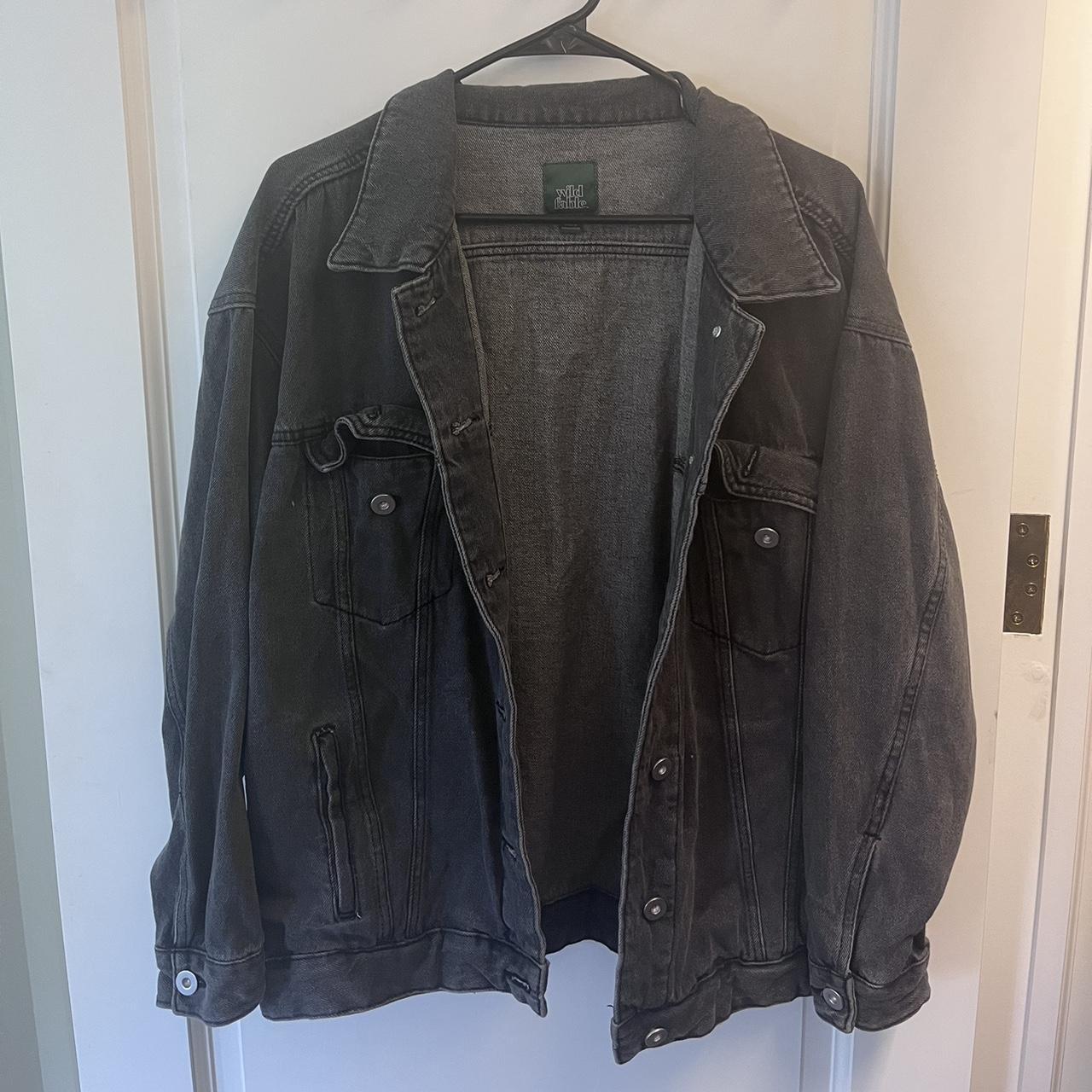 Target Black Jean Jacket - it’s the perfect amount... - Depop