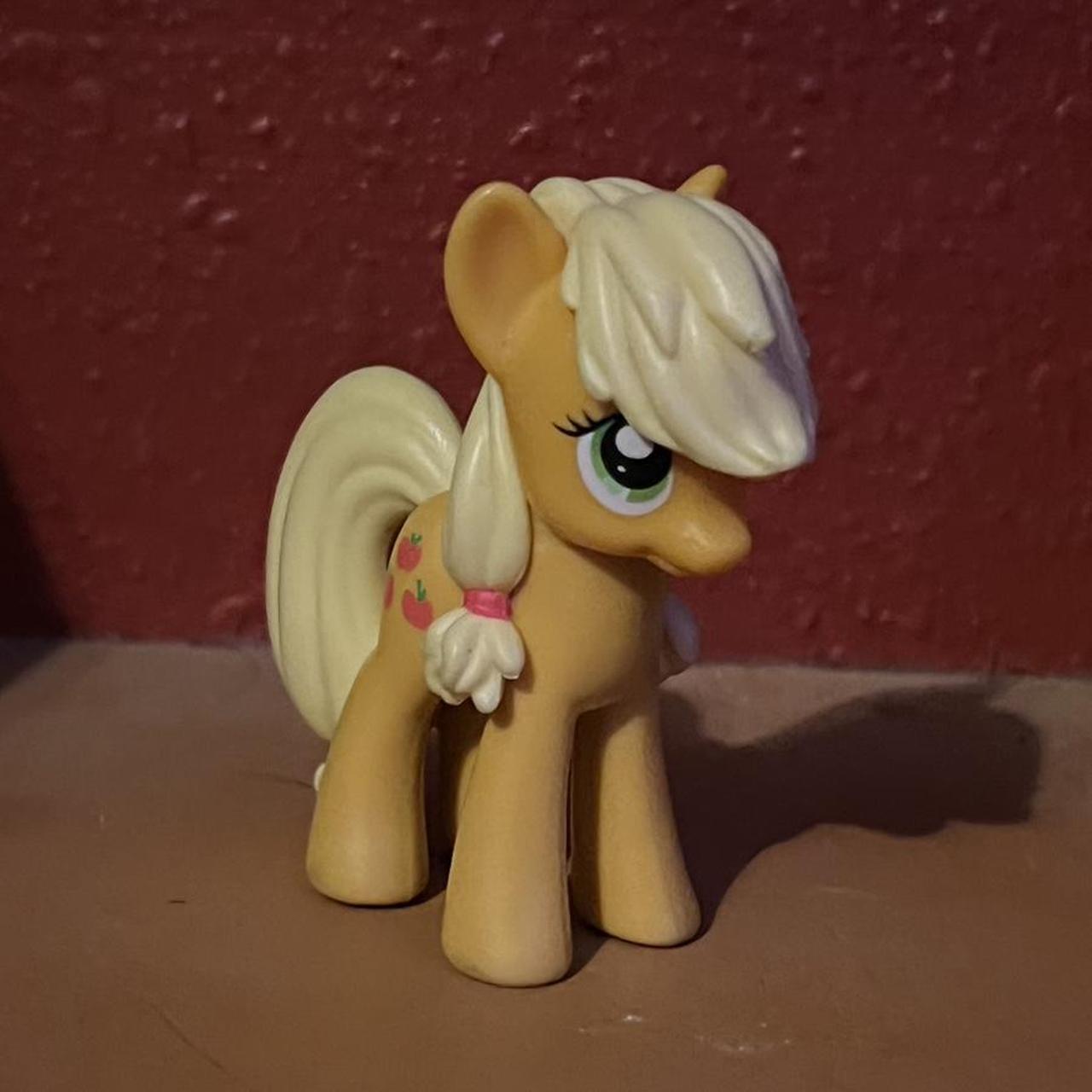 Applejack my little pony figure NOT brushable and... | Depop