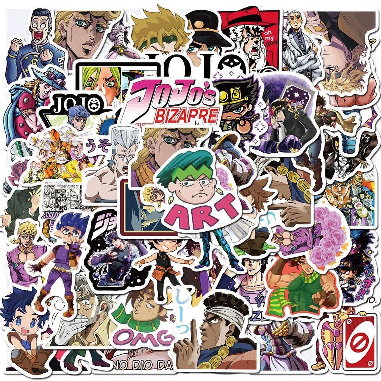 Jojo's Bizarre Adventure stickers 50pcs 🗝 This set... - Depop